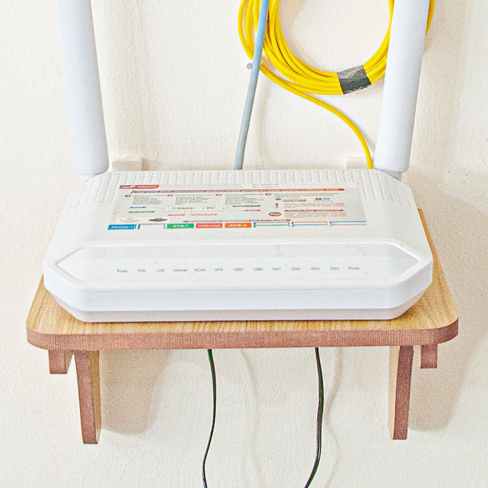 Jual Rak Ambalan Gantung Dinding Modem/Wifi Decoder Serbaguna Minimalis ...