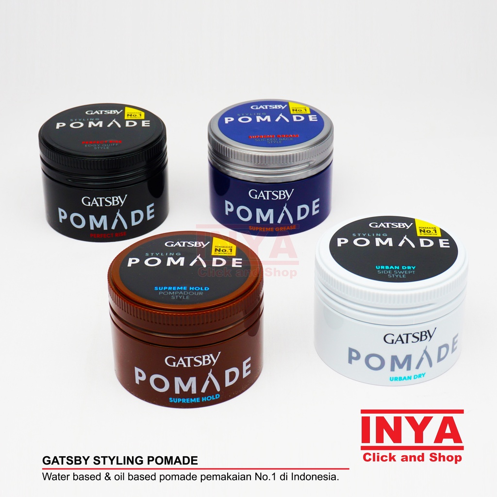 Jual GATSBY STYLING POMADE - Wax & Hair Cream | Shopee Indonesia