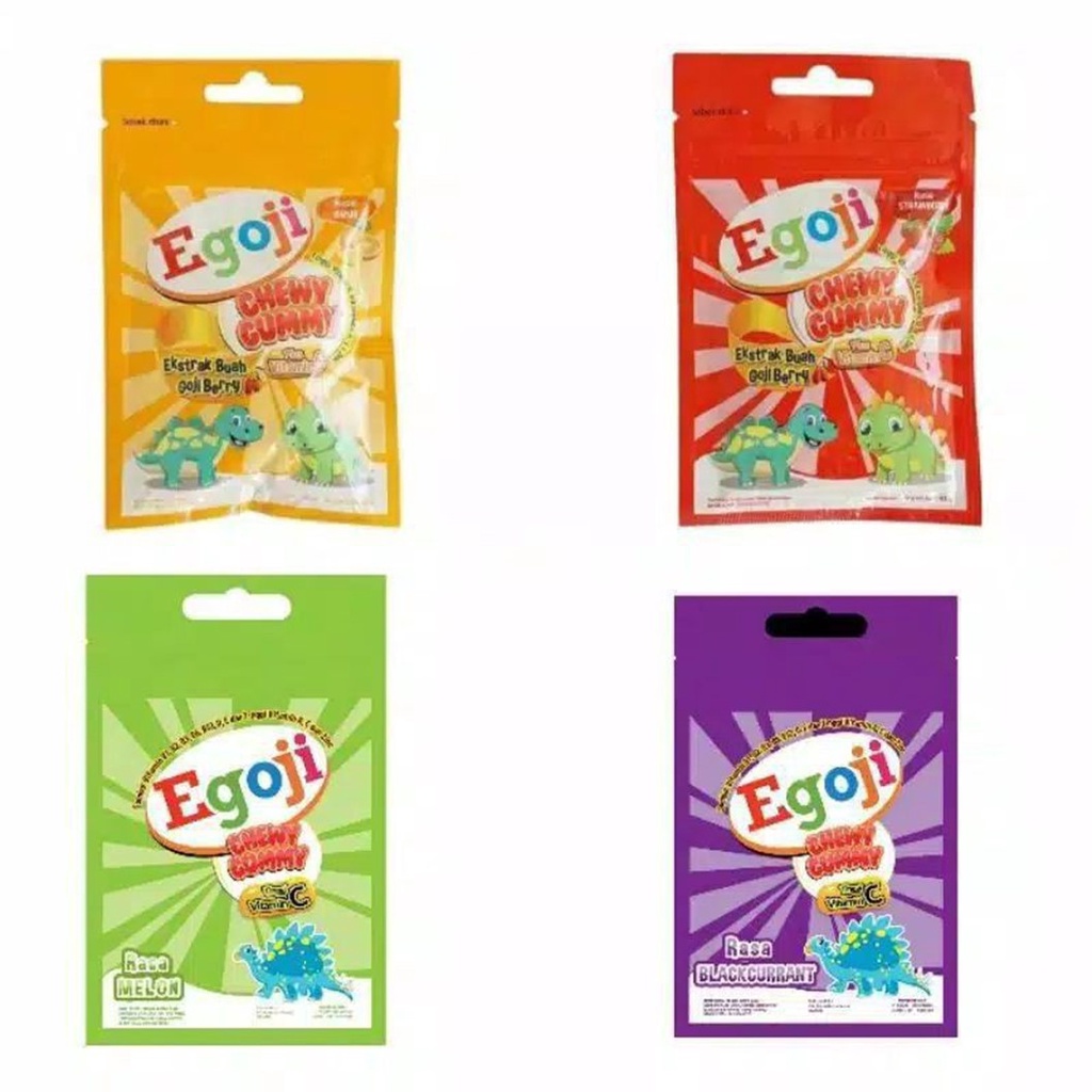 Jual Egoji Chewy Gummy per BOX isi 5 Sachet (100 Chewy Gummy) | Shopee ...