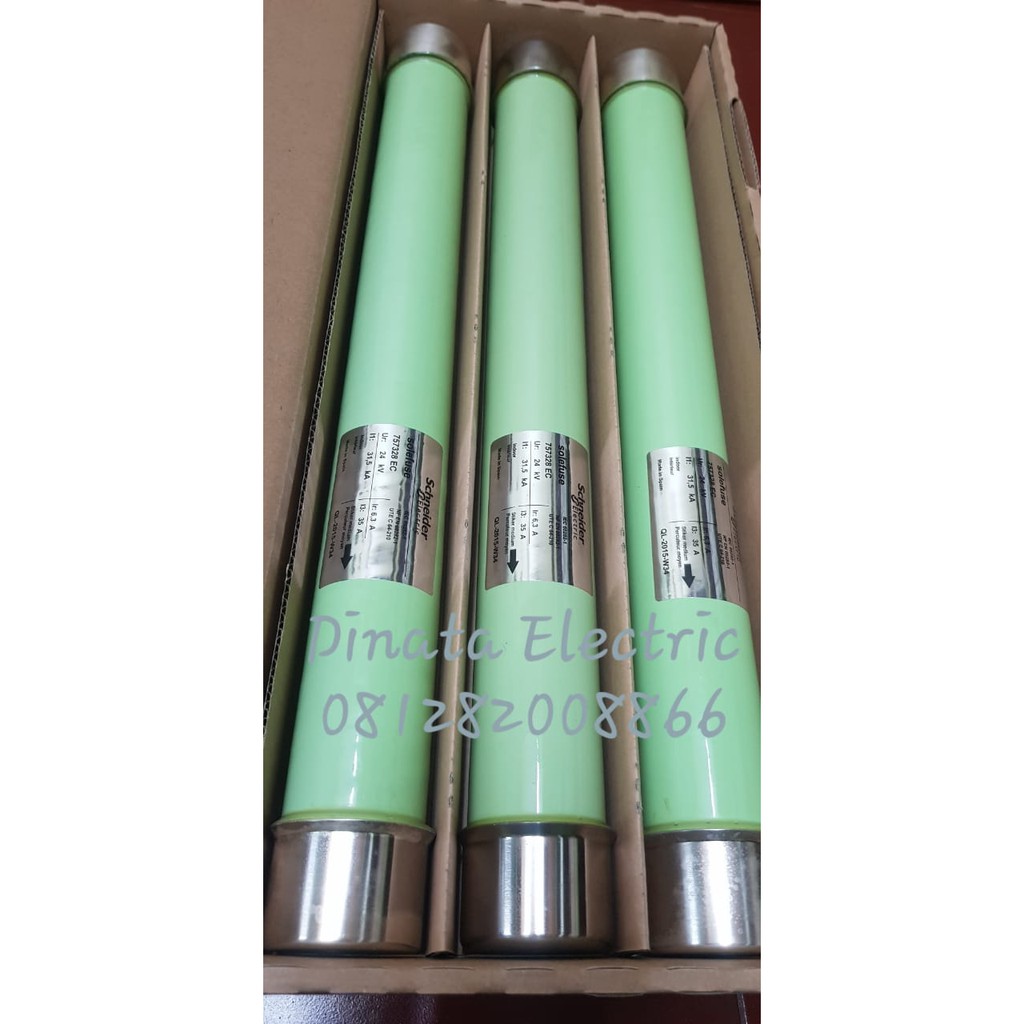 Jual Fuse TM Schneider 6,3A 24kv Solefuse (kepala besar) | Shopee Indonesia