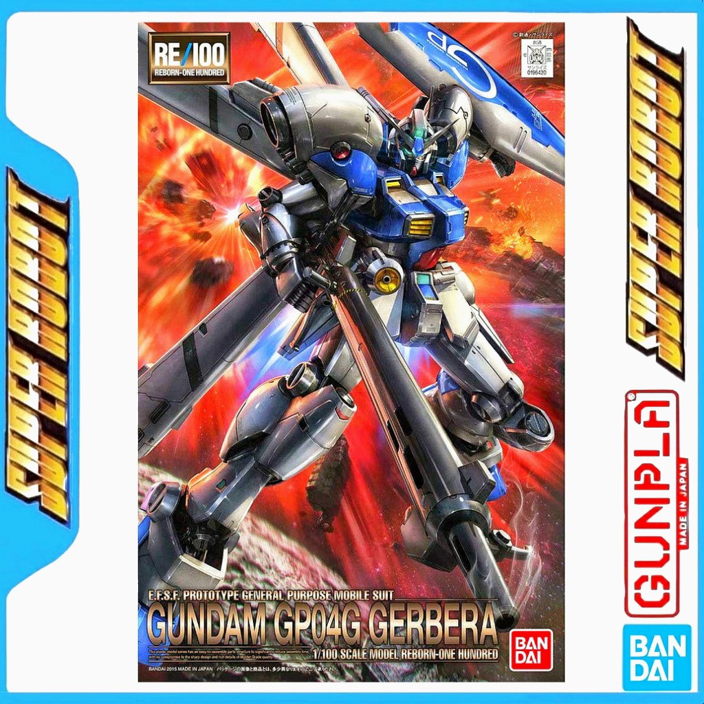 Jual BANDAI RE/100 Gundam GP04G Gerbera | Shopee Indonesia Jual BANDAI RE/100 Gundam GP04G Gerbera | Shopee Indonesia