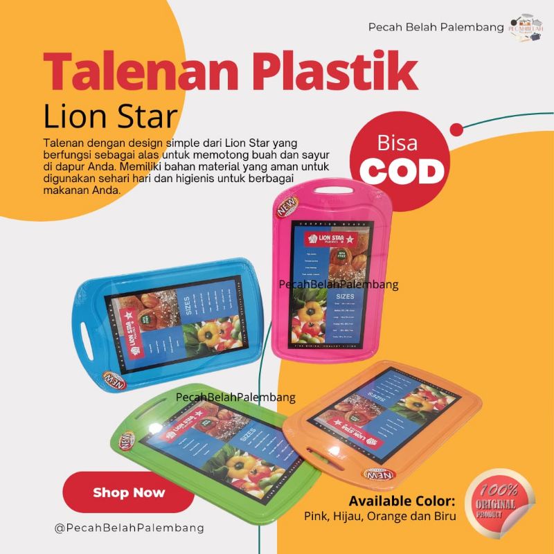 Jual Chopping Board / Talenan Lion Star (M) | Shopee Indonesia
