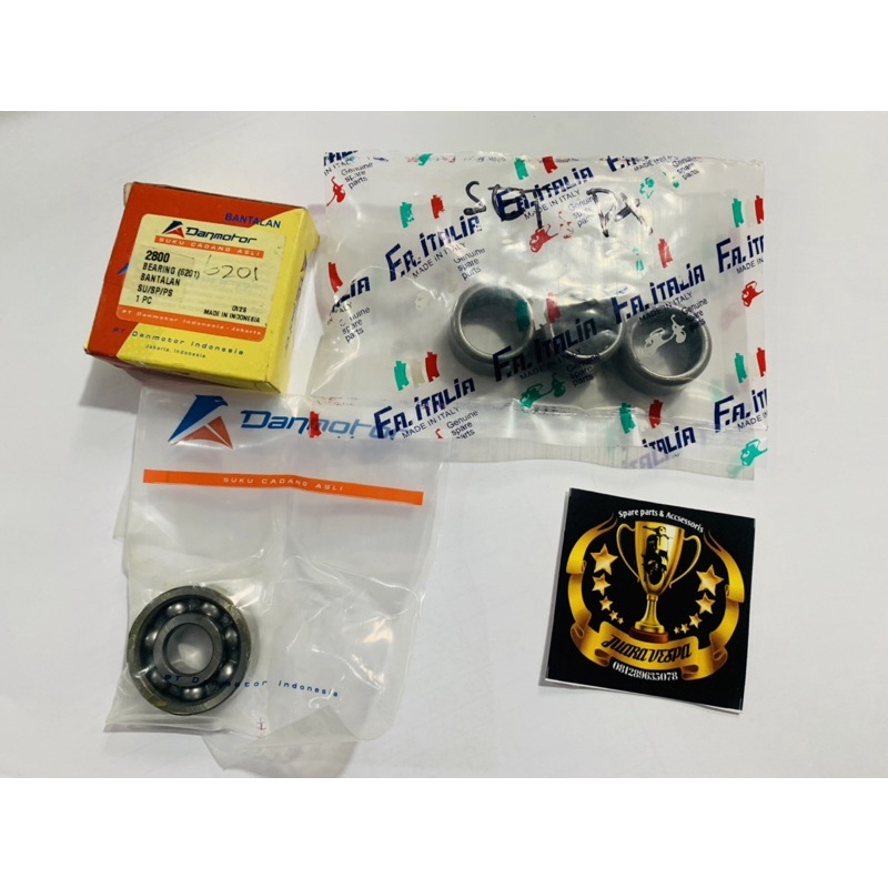 Jual Roces Laker Roda Depan Set Vespa Px Fork Kaki 2 As Kecil | Shopee ...