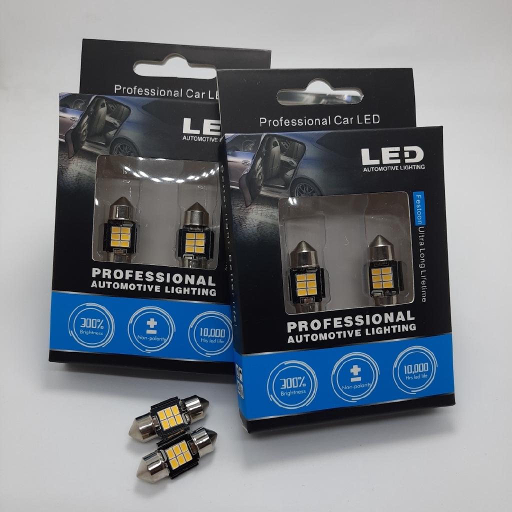 Jual Lampu LED Mobil Festoon 28mm - PRESTIGE - 6000K XTREME BRIGHT ...