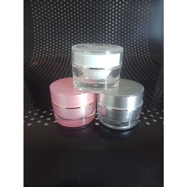 Jual Pot kemasan cream ACRYLIC 10GR Import | Shopee Indonesia