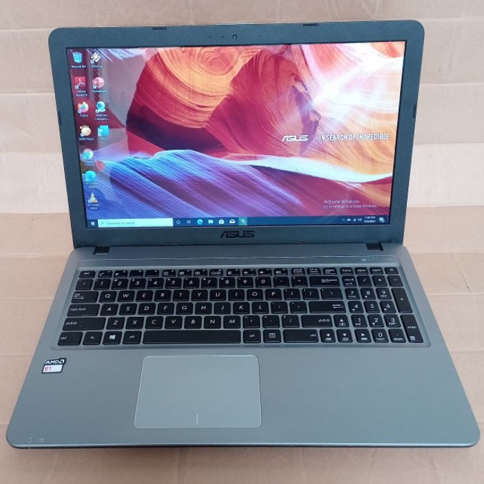 Jual Asus X540Y Amd E1-7010 2GB 500GB Silver Mulus Pisan Good | Shopee ...