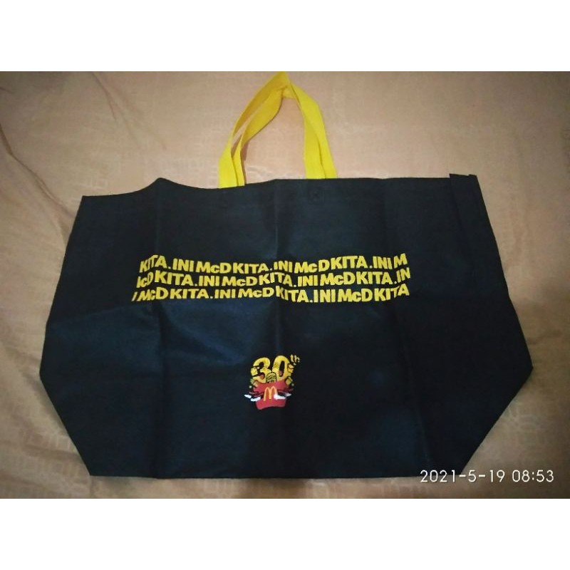 Jual goodie bag McD tas McDonald's 30th limited edition | Shopee Indonesia