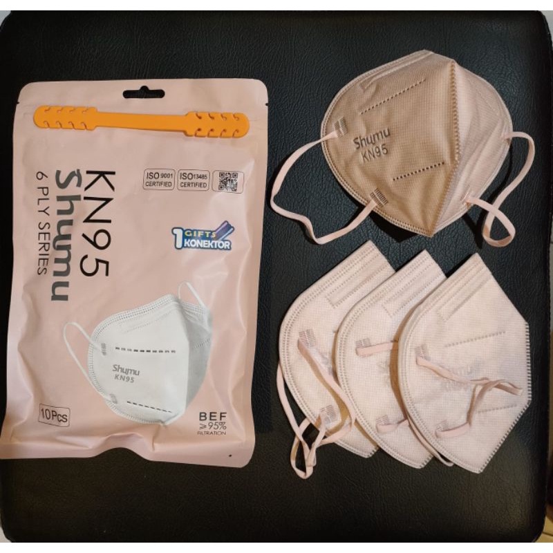 Jual MASKER KN95 6 PLY MERK SHUMU ISI 10 PCS | Shopee Indonesia