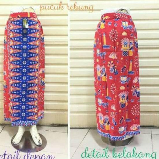Jual xvd-002 Rok Sepan Tumpal ST12 Bawahan Batik Pucuk Rebung Betawi ...