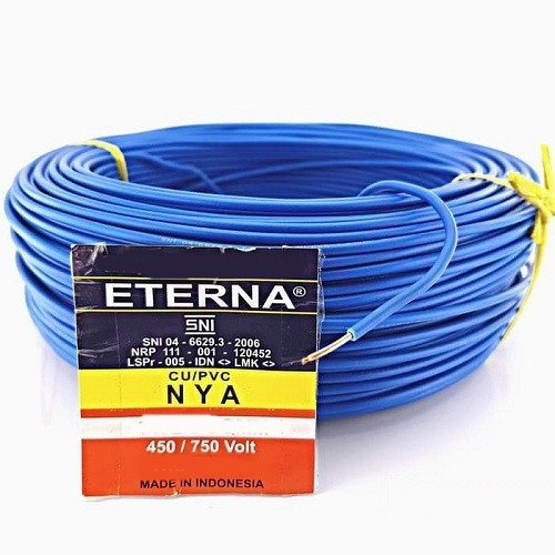 Jual Kabel ETERNA NYA 1x1,5 mm Kabel Listrik Tembaga Kuningan Panjang ...