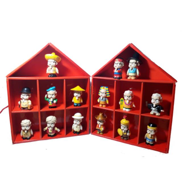 Jual Kolonel Sanders Country Figure Chaki Kids KFC Happy Meal Colonel ...