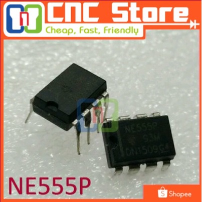 Jual [ICS-0024] NE555 DIP-8 NE555P 555 CLOCK TIMER OSCILLATOR IC | Shopee Indonesia