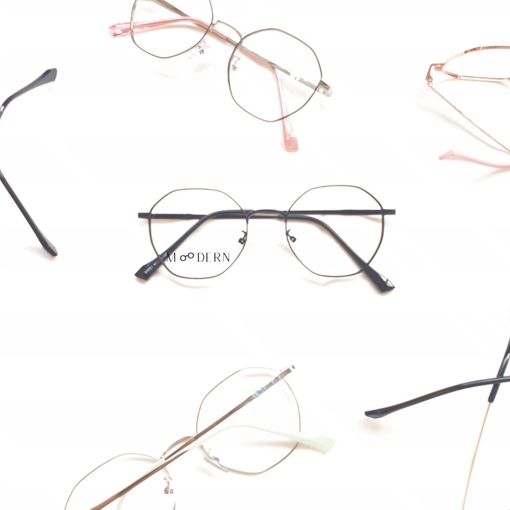 Jual 𝐅𝐫𝐞𝐞 𝐄𝐦𝐚𝐬 - 𝐌𝐨𝐨𝐝𝐞𝐫𝐧 - Frame Kacamata M5531 Segi Lima Unisex ...