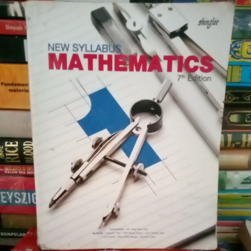 Jual new syllabus mathematics 7th edition kelas 1 (jilid 1) | Shopee ...