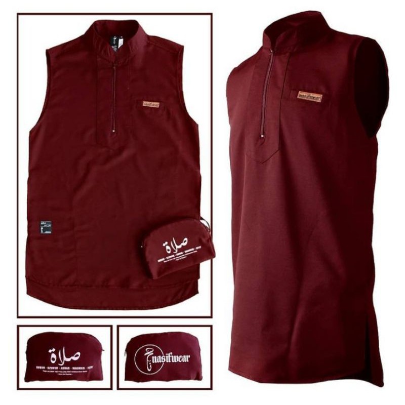 Jual ROMPI SHALAT MAROON | Shopee Indonesia
