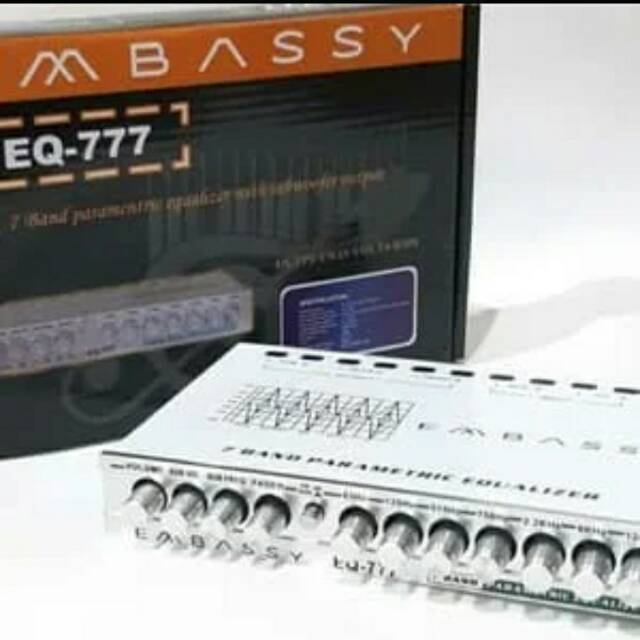Jual PRE AMP EQUALIZER EMBASSY EQ-777 BERKUALITAS | Shopee Indonesia