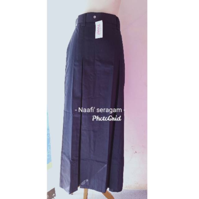 Jual Rok Span F2 Biru Seragam SMP | Shopee Indonesia