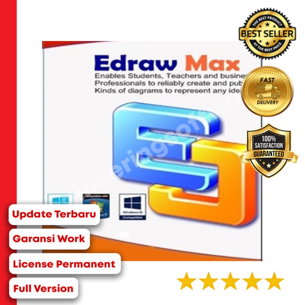 Jual Edraw Max V10 Full Version Bonus Edraw Max v9.3 | Shopee Indonesia