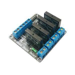 Jual 5V 4 Channel SSR Solid State Relay DC 4CH 2A 240V AC Omron G3MB ...