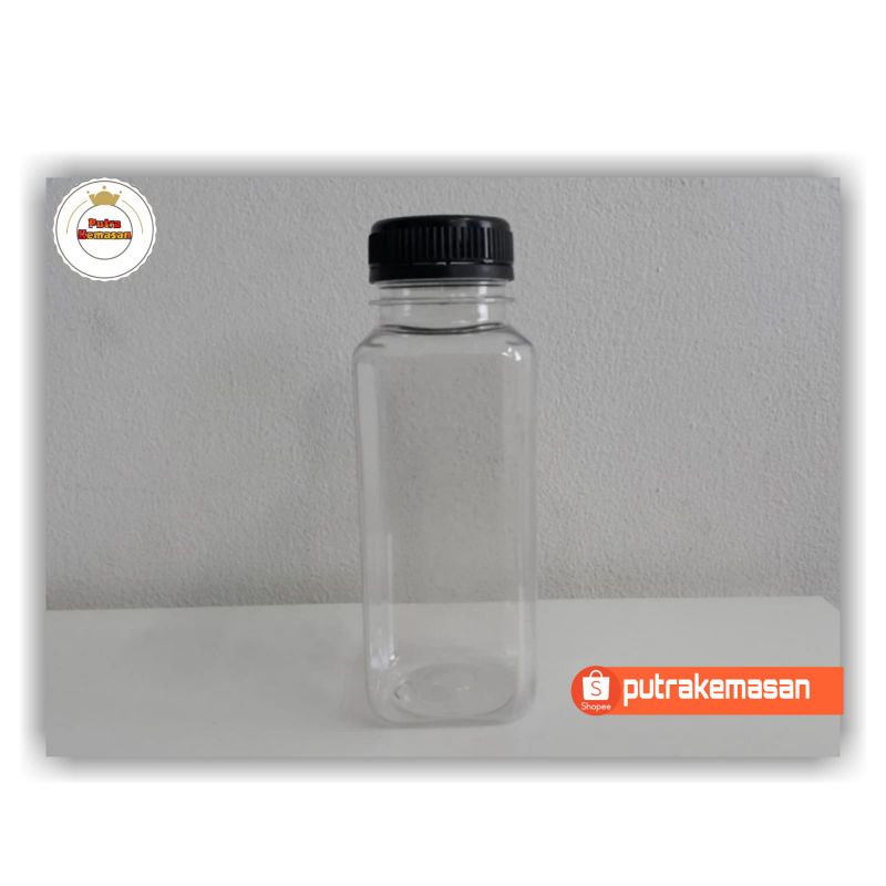 Jual Botol Kale kotak Kick 250ml 23,4gr | Botol plastik jus juice Kopi ...