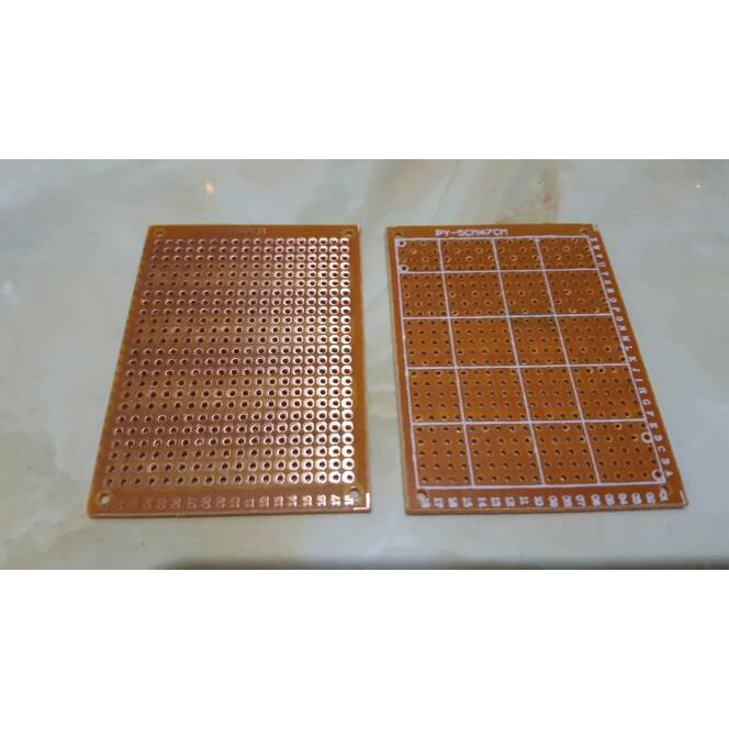 Jual PCB dot MATRIX IC Type 5x7 5 x 7 pcb lubang ic 5 * 7 cm | Shopee ...