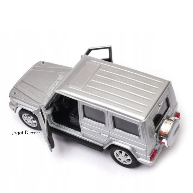Jual Welly Mercedes Benz G Class Silver Mainan Mobilan Mercedes Jeep ...