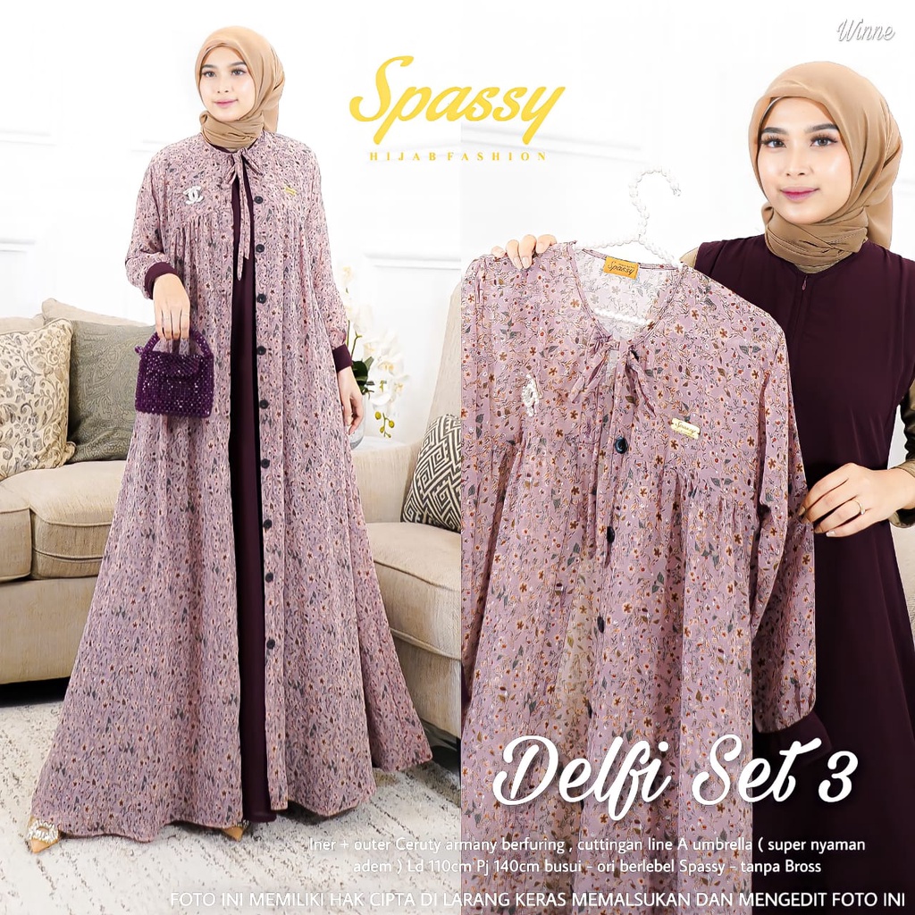 Jual DELFI SET SPASSY (SIAP KIRIM) | Shopee Indonesia