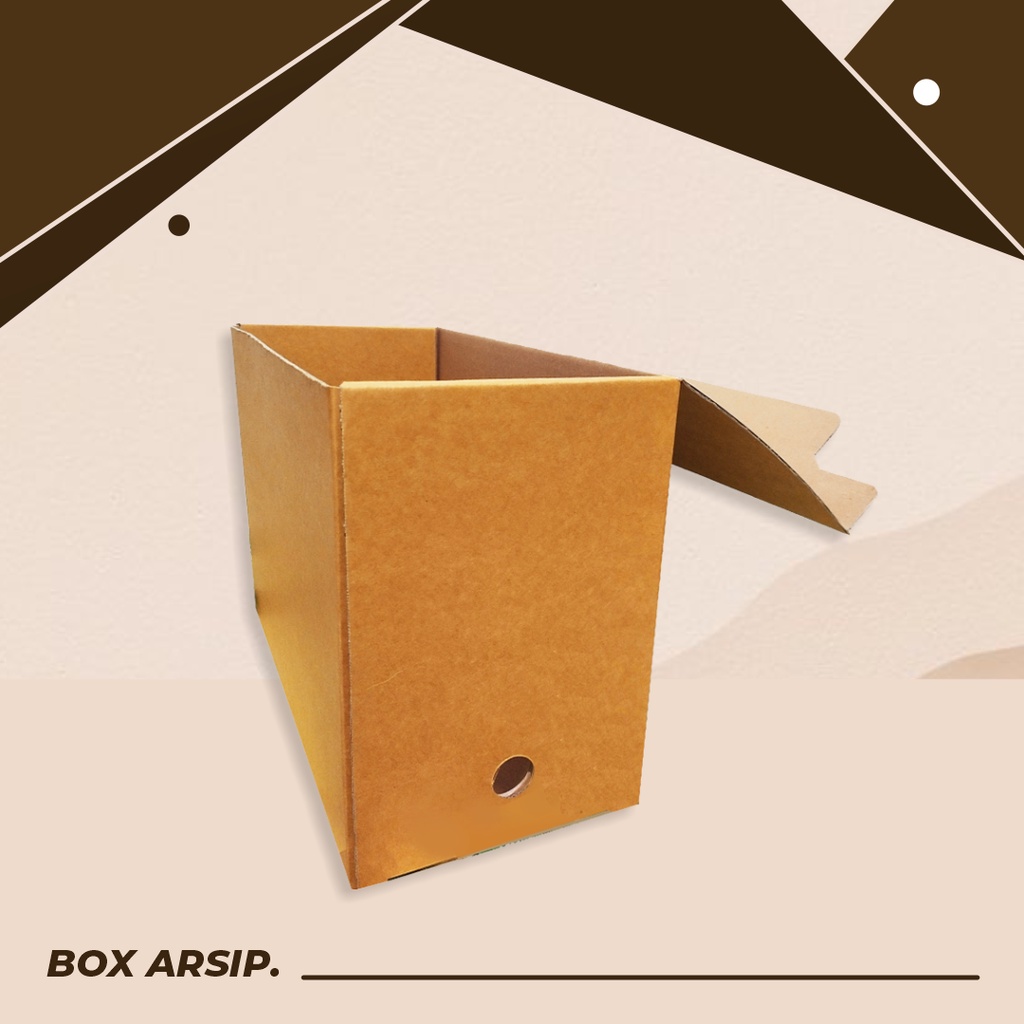 Jual BOX ARSIP/BOX DOKUMEN 39 X 19 X 29 cm - BISA CUSTOM LOGO/DESAIN ...