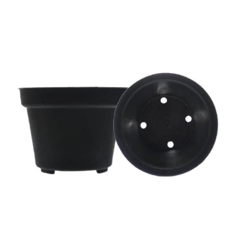 Jual Pot Bunga Tanaman Plastik Hitam 20 Polos - POLOS 20 HITAM | Shopee ...