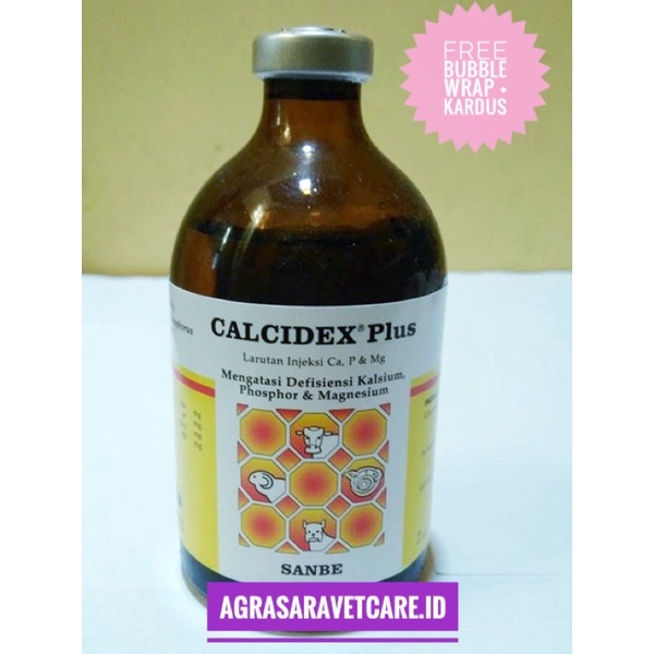 Jual CALCIDEX PLUS 100ml (Kalsium, Phosphor, Magnesium) | Shopee Indonesia