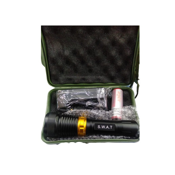 Jual Senter Selam T6 Diving LED XMLT6 Smooth Reflector Body Bagus Kokoh | Shopee Indonesia