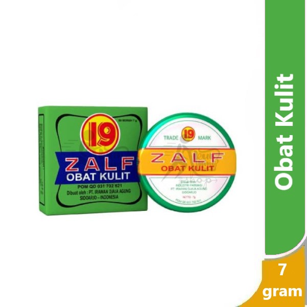Jual Salep Zalf Kulit 19 / 7 gram - obat kulit gatal | Shopee Indonesia