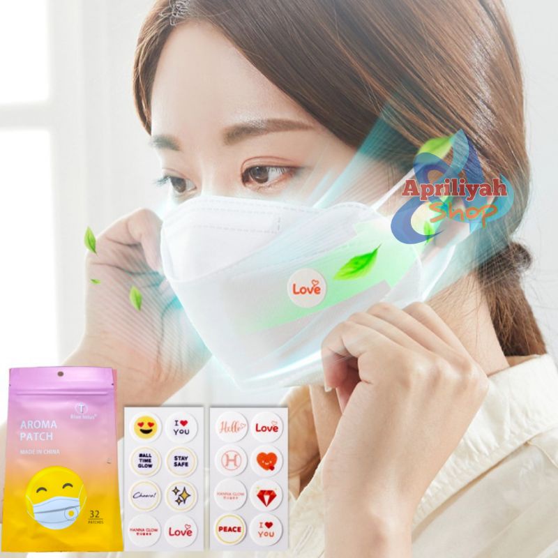 Jual Stiker Sticker Tempelan Pengharum Pewangi Masker Aromatherapy ...