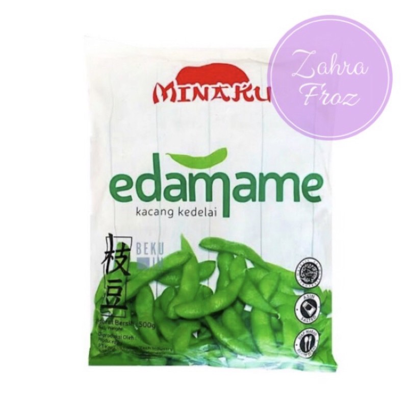 Jual MINAKU EDAMAME KACANG KEDELAI 500 GR | Shopee Indonesia