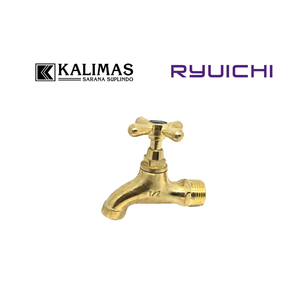 Jual Bibcock Zinc Alloy - Atap Kran BK d. 1/2" (RYUICHI) | Shopee Indonesia