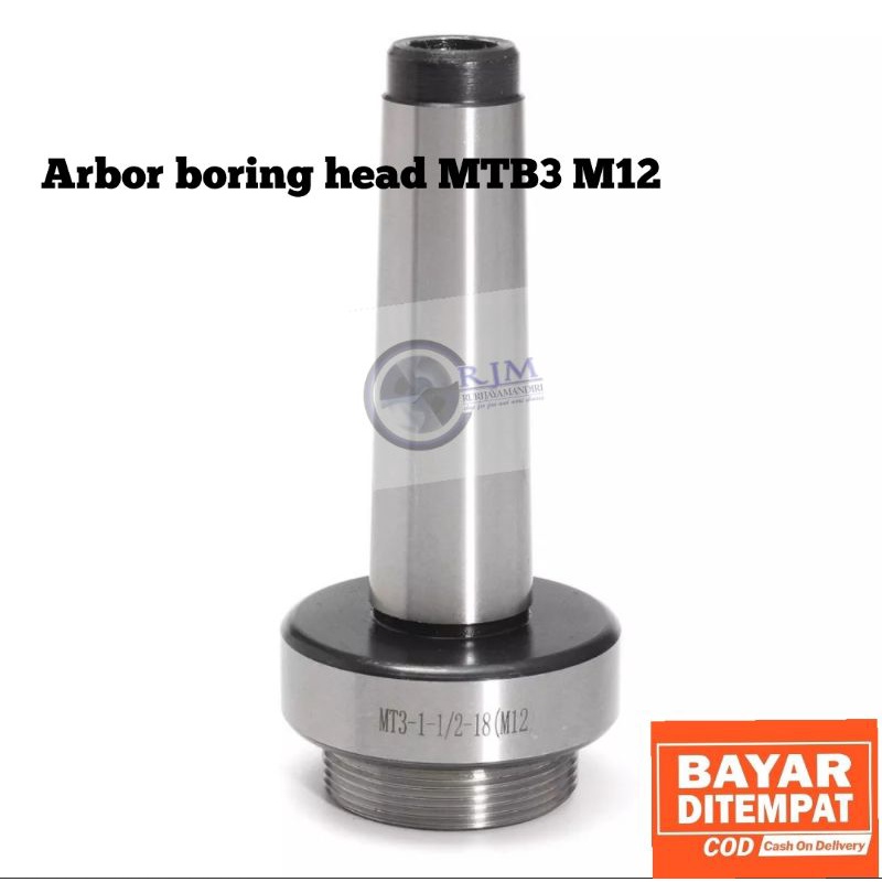 Jual arbor boring head F1 MT3 m12 cocok untuk mesin bor frais zx7032 ...