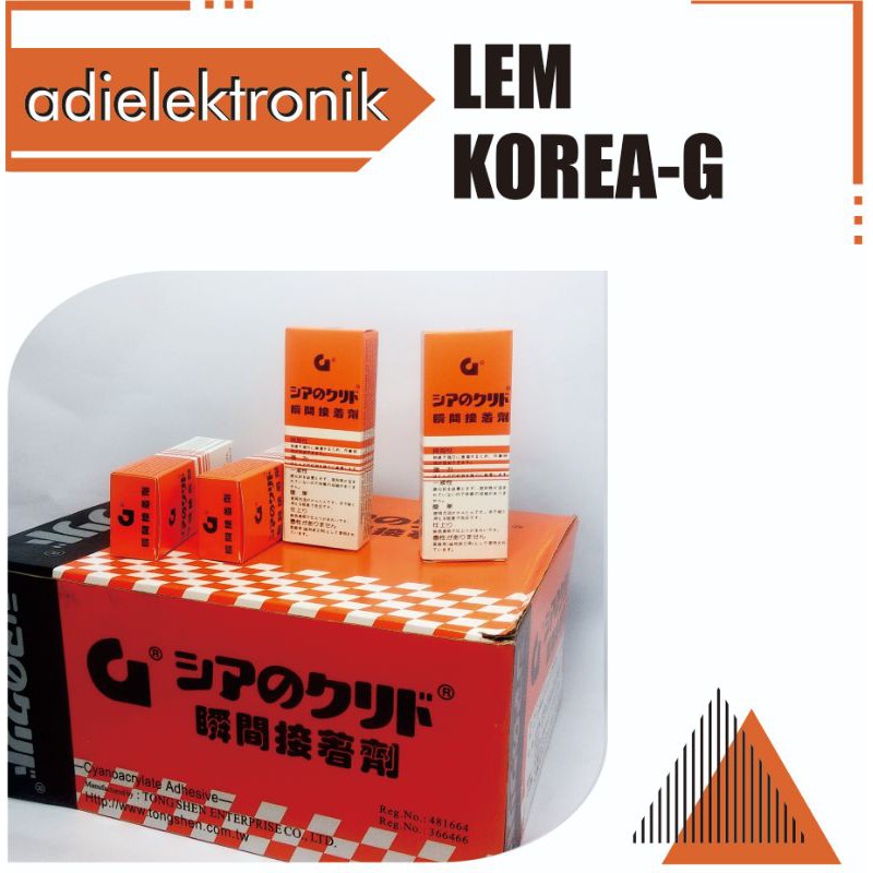 Jual Lem korea G lem cair lem botol lem besi kemasan 20g | Shopee Indonesia