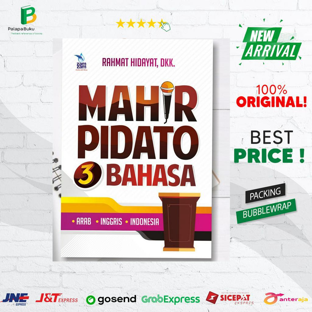 Jual Buku Pidato 3 bahasa Arab, Inggris, Indonesia | Shopee Indonesia