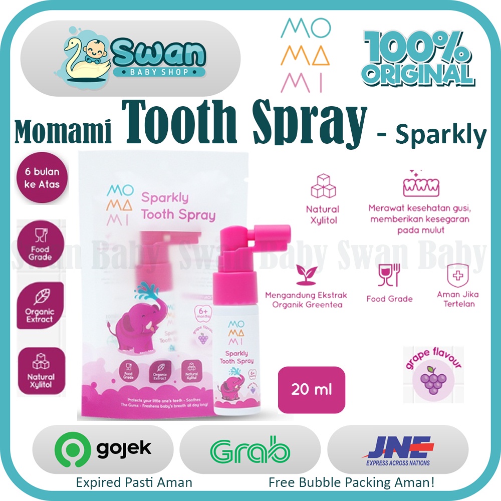Jual Momami Sparkly Tooth Spray 20ml | Shopee Indonesia