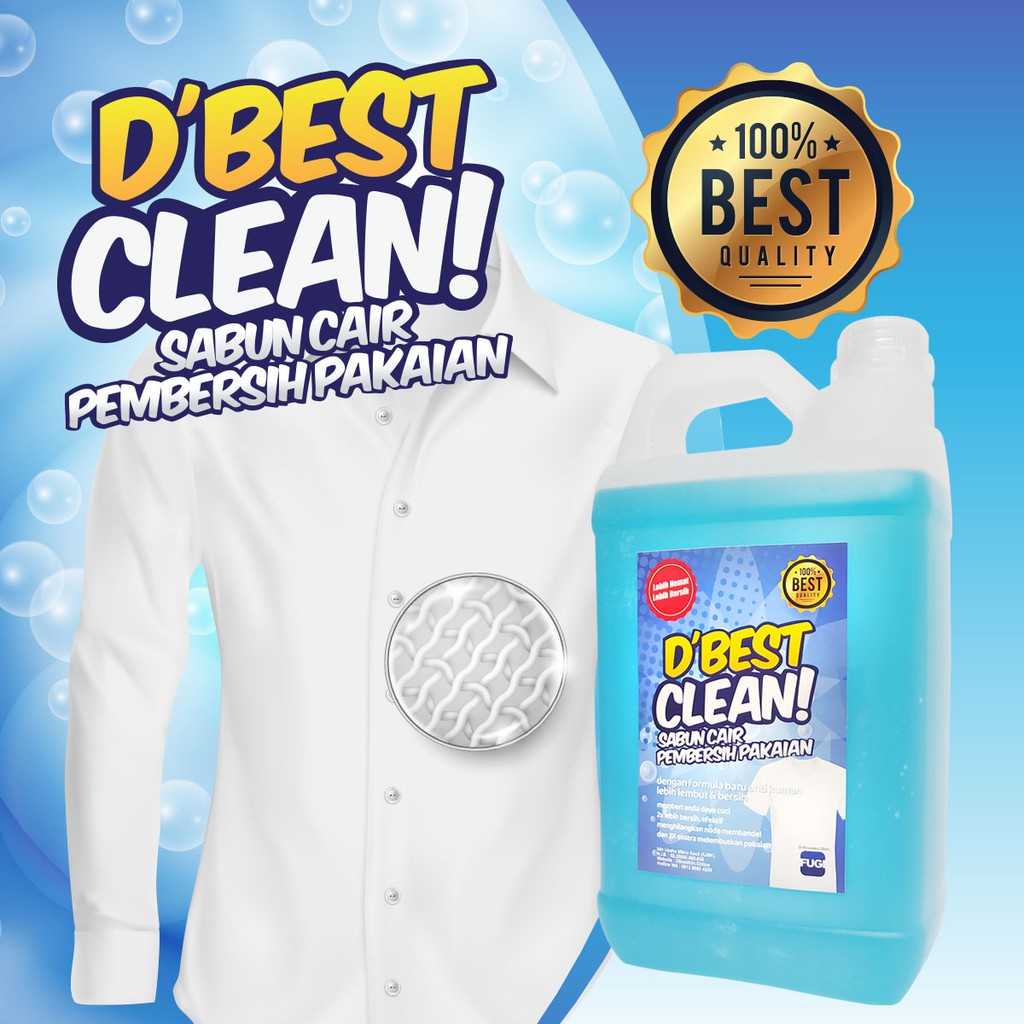 Jual Deterjen Laundry | Sabun Cair | Sabun Deterjen | Sabun Pakaian 5L ...