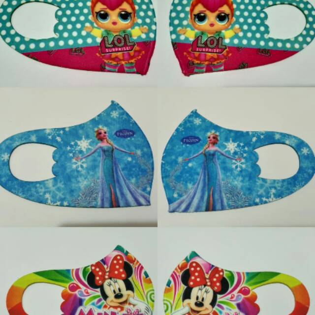 Jual Perlengkapan anak - masker anak karakter | Shopee Indonesia