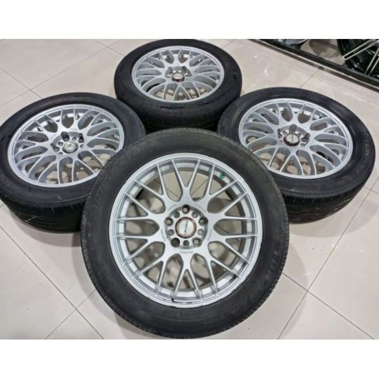 Jual Velg Mobil Bekas Racing Ring 17 Baut Pcd 5x100 & 5x114,3 Second Murah Berkualitas untuk ...