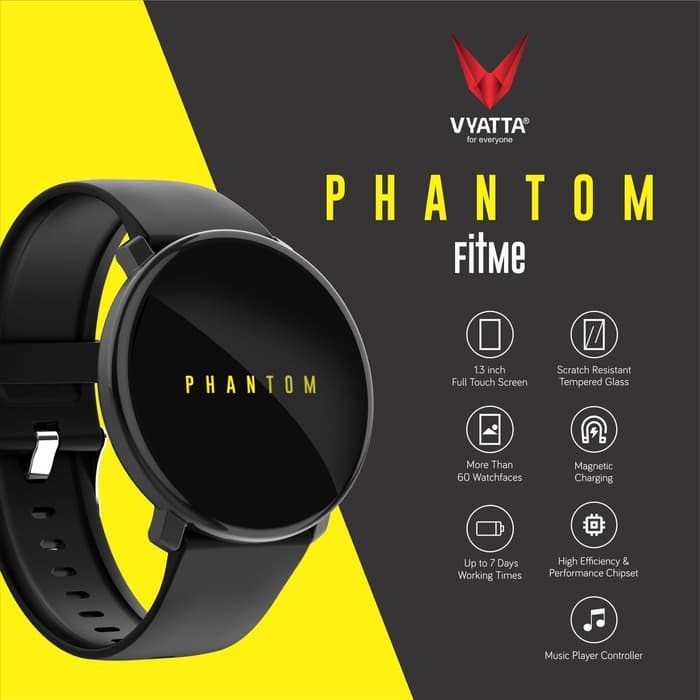 Jual VYATTA SMARTWATCH FITME PHANTOM | Shopee Indonesia