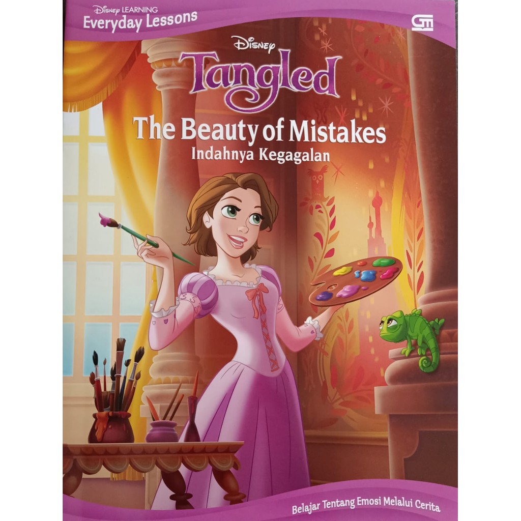 Jual Buku cerita anak Disney Tangled / Rapunzel Indahnya Kegagalan | Shopee Indonesia
