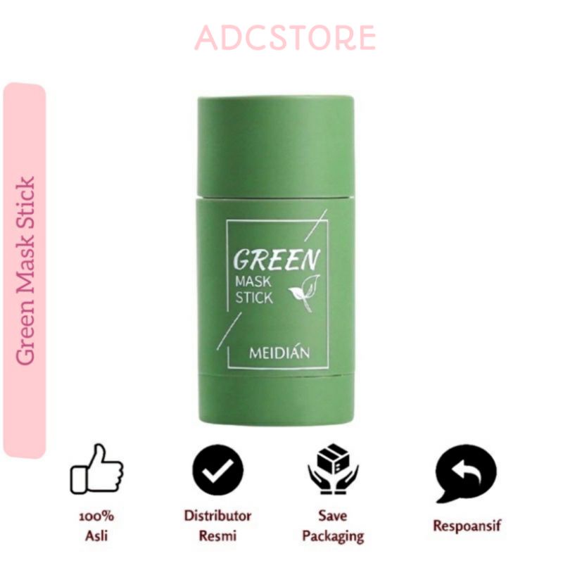 Jual Green Mask Stick Original 100% / Meidian Green Mask Stick / Masker ...