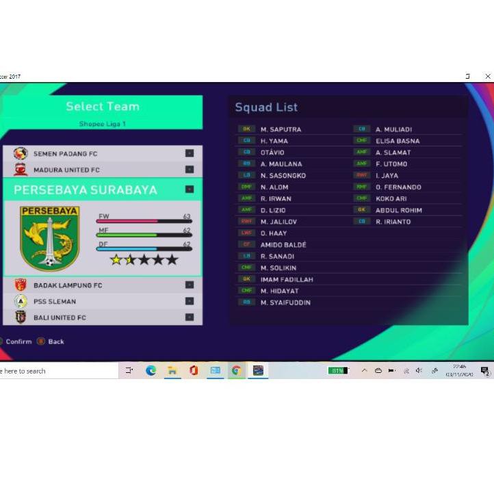 Jual 8QV CD PES 2017 + PATCH 2021 UPDATE PC GAMES ☇ (Terlaris) | Shopee ...