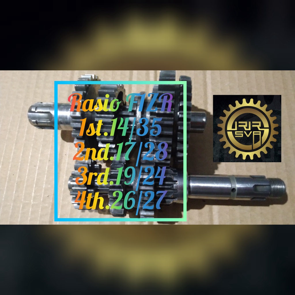Jual Gigi Rasio Racing F1ZR (FIZR) (FIZ R) (Force 1) Road Race GTX Drag ...