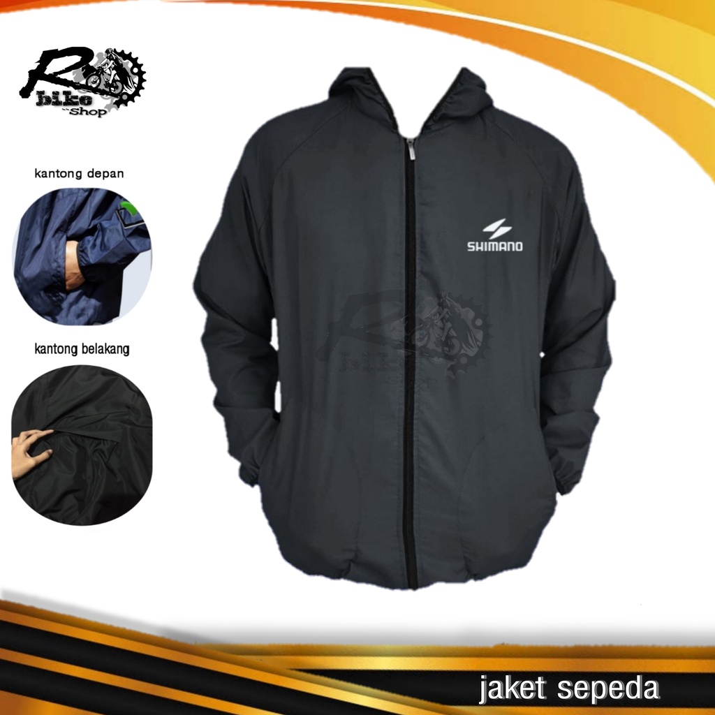 Jual Jaket Sepeda Parasut Despo Windbreaker Untuk lari, Sauna, Joging ...