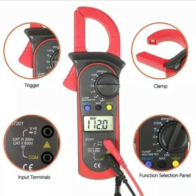 Jual Tang Amper Digital ST201 | Shopee Indonesia