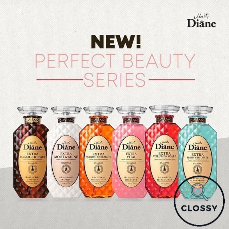 Jual MOIST DIANE Shampoo / Conditioner Treatment Miracle You Perfect ...